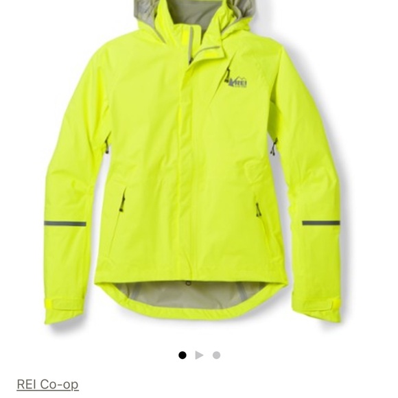 REI | Jackets & Coats | Rei Cycling Neon Yellow Jacket | Poshmark
